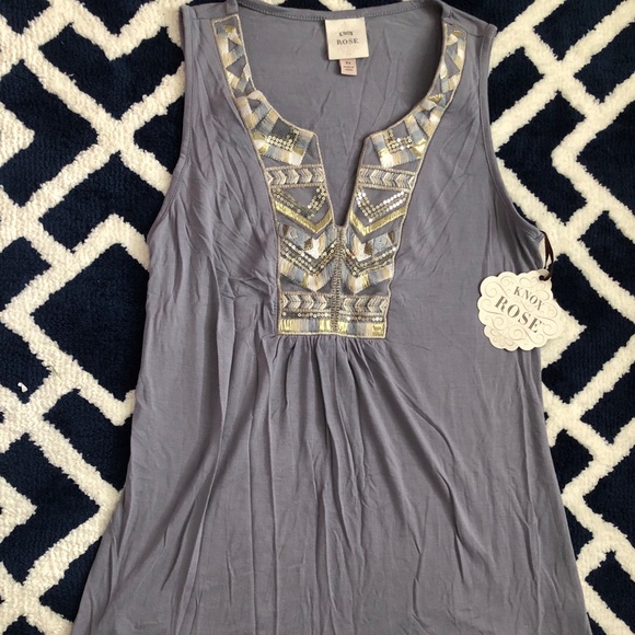 Knox Rose | Tops | Knox Rose Sleeveless Tunic | Poshmark